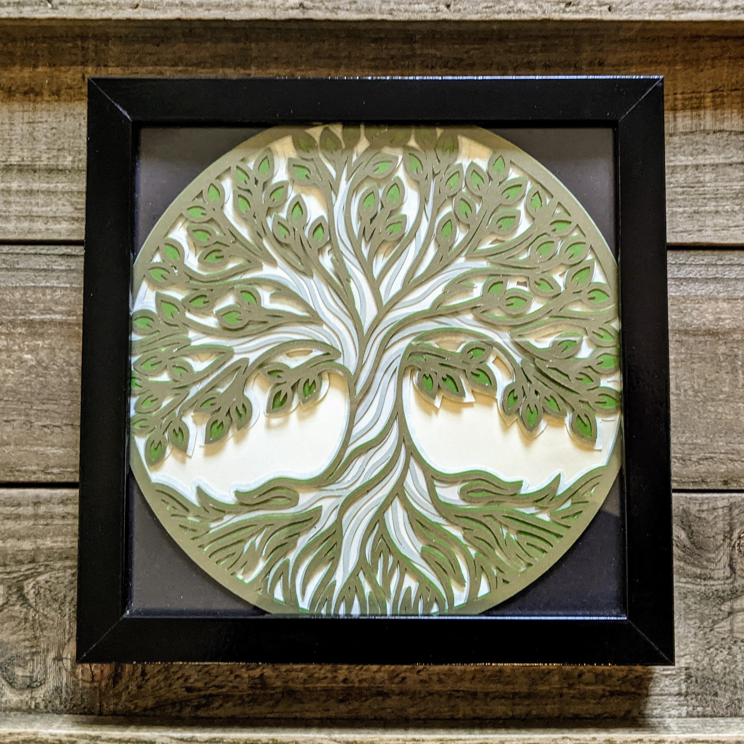OAKTREE shadow box | Etsy