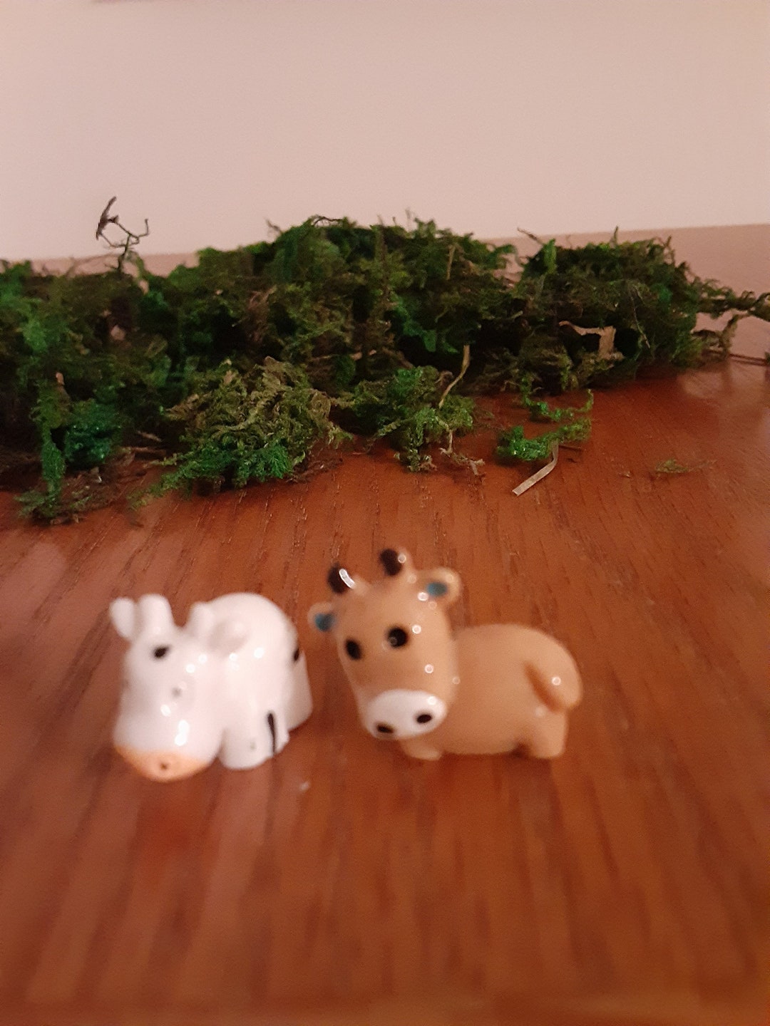 2pc Cute Tiny Cows - Etsy