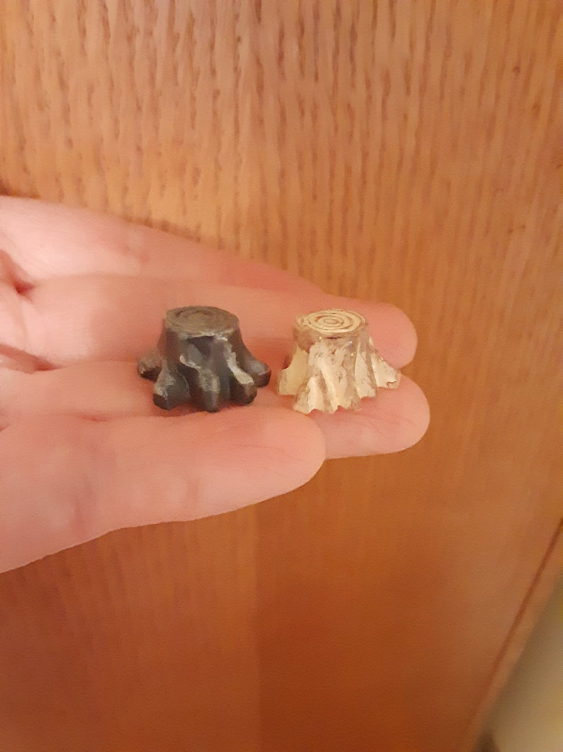 2pc Mini Tree Stumps - Etsy