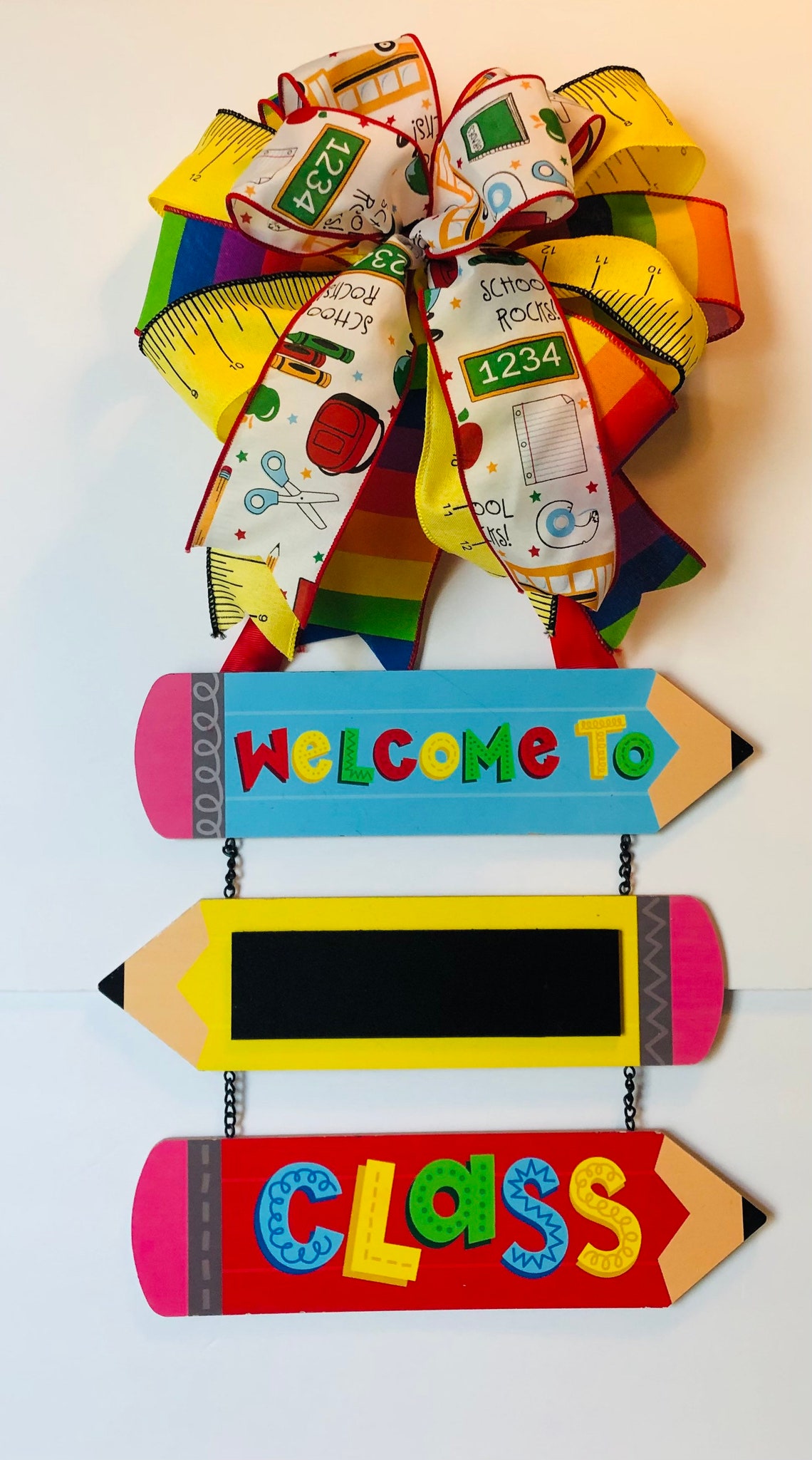 Teacher Door Hanger,back to School, Welcome to My Classroom, School ...