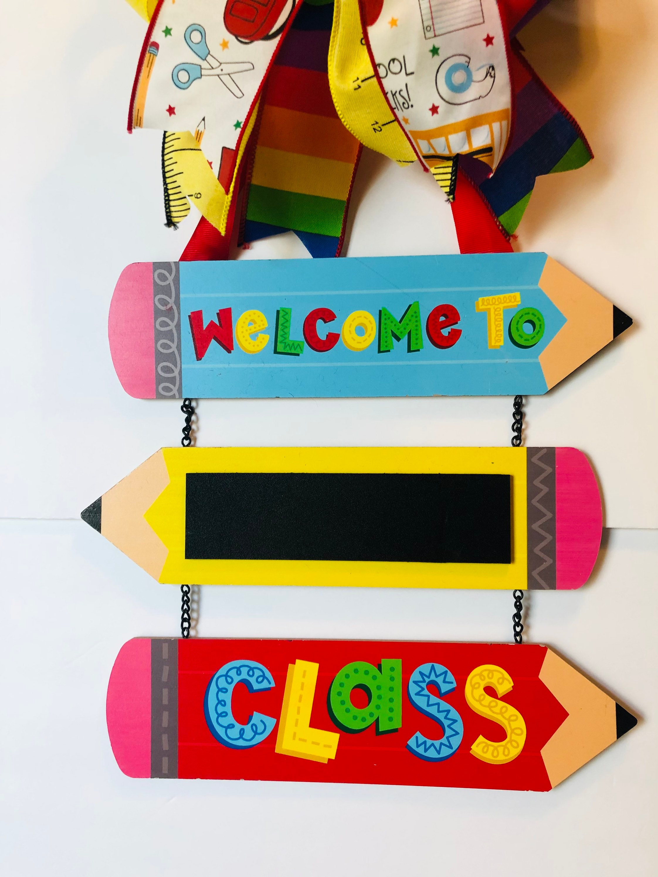 Teacher Door Hanger,back to School, Welcome to My Classroom, School ...