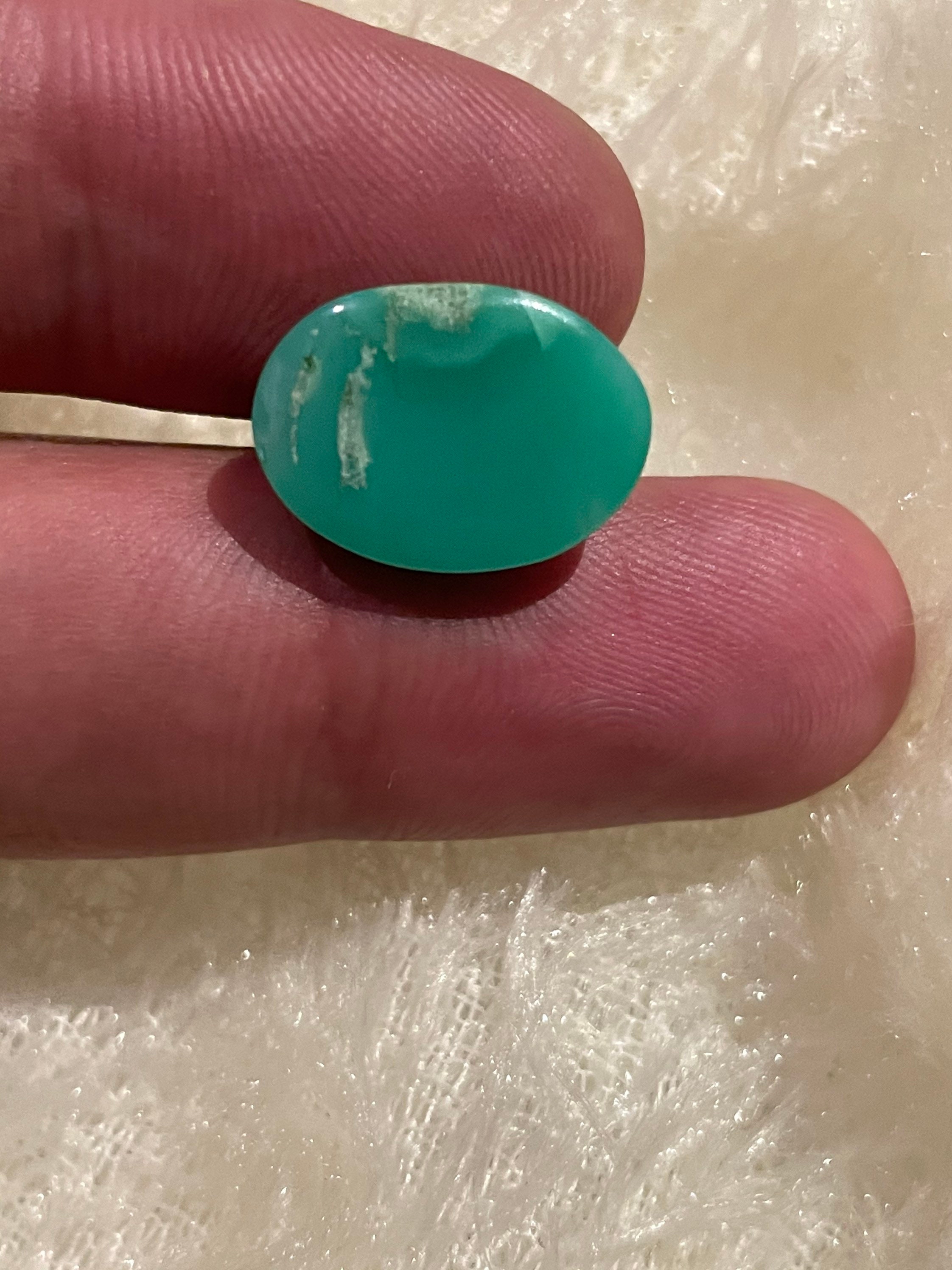 Natural Green Chrysoprase Gemstone 10.91 AAA Quality - Etsy