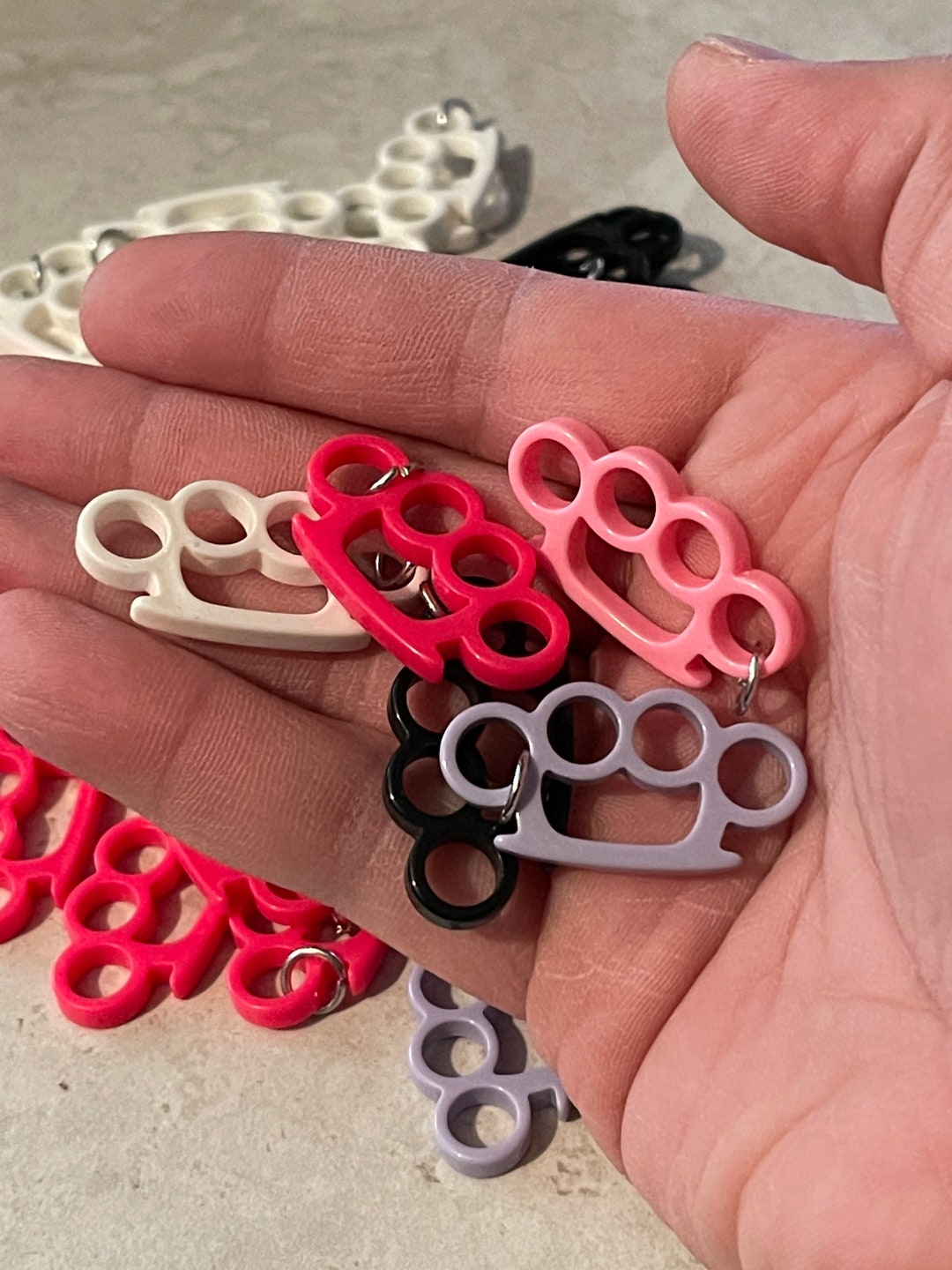 Brass Knuckle Cabochons-resin Charms bracelet Cabochons-scrapbooking ...