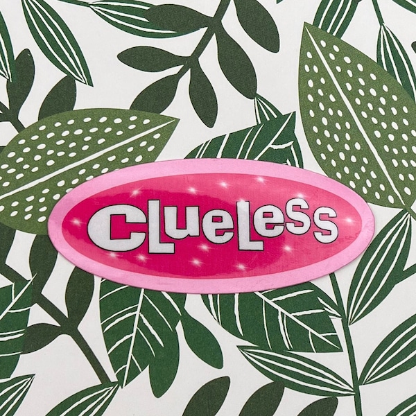 Clueless Stickers - Etsy
