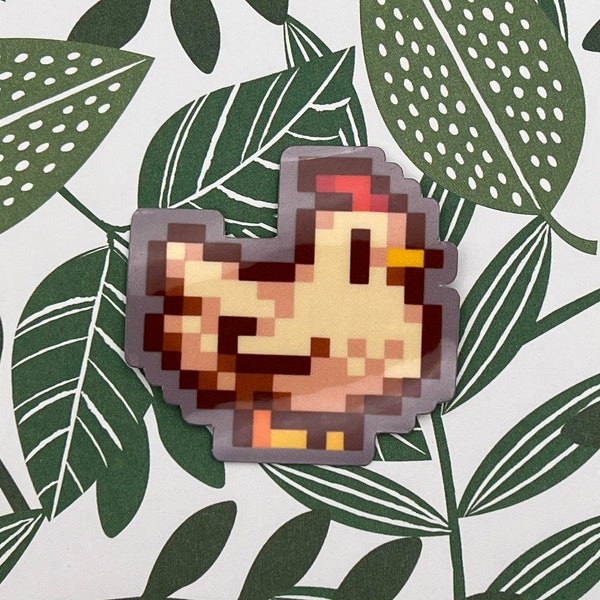 Stardew Chicken Sticker - Etsy