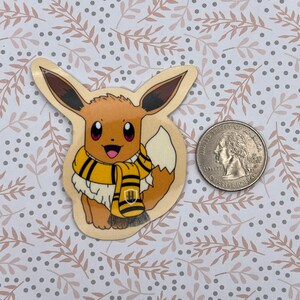 Eevee Wizard Houses Sticker - Etsy