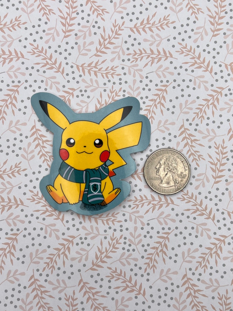 Pikachu Wizard Sticker - Etsy
