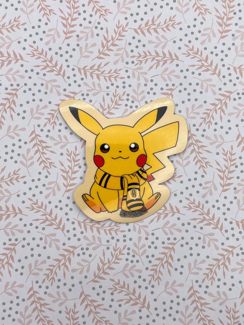 Pikachu Wizard Sticker - Etsy