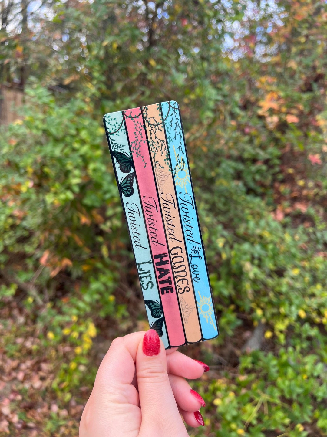 Twisted Series Bookmark - Etsy
