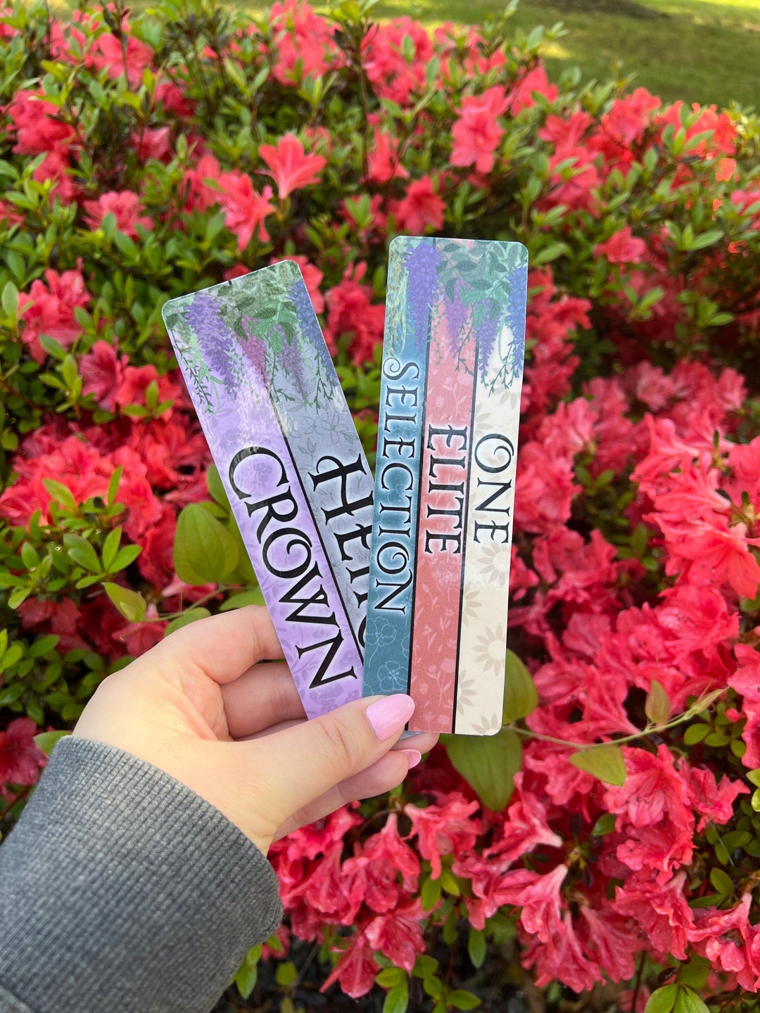 The Selection Series Bookmark - Etsy