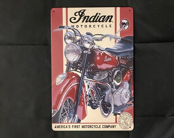 Indian Motorcycle Garage - Etsy