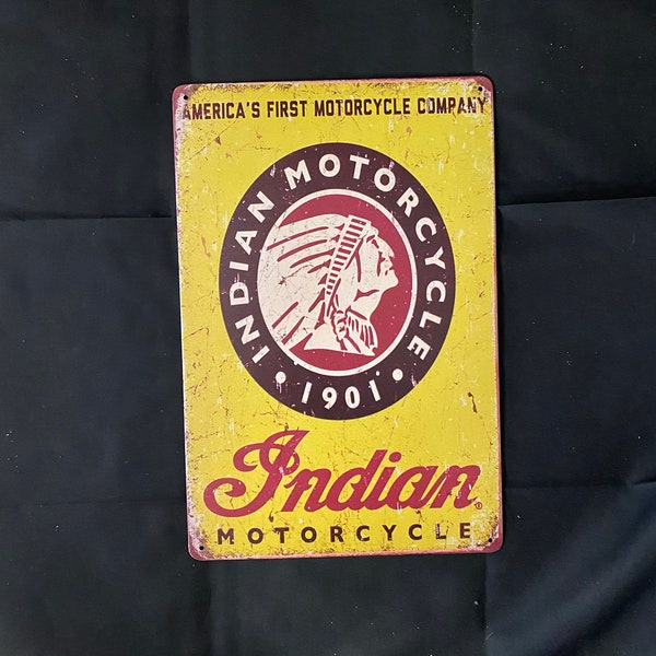 Vintage Motorcycle Signs - Etsy