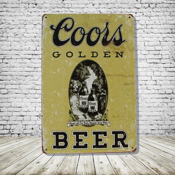 Vintage Coors Beer Signs - Etsy