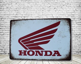 Honda Metal Sign - Etsy