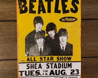 Beatles Wall Sign - Etsy