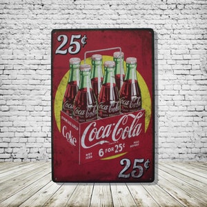 Coca-cola Sign - Etsy