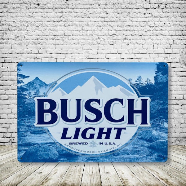Busch Light Sign - Etsy
