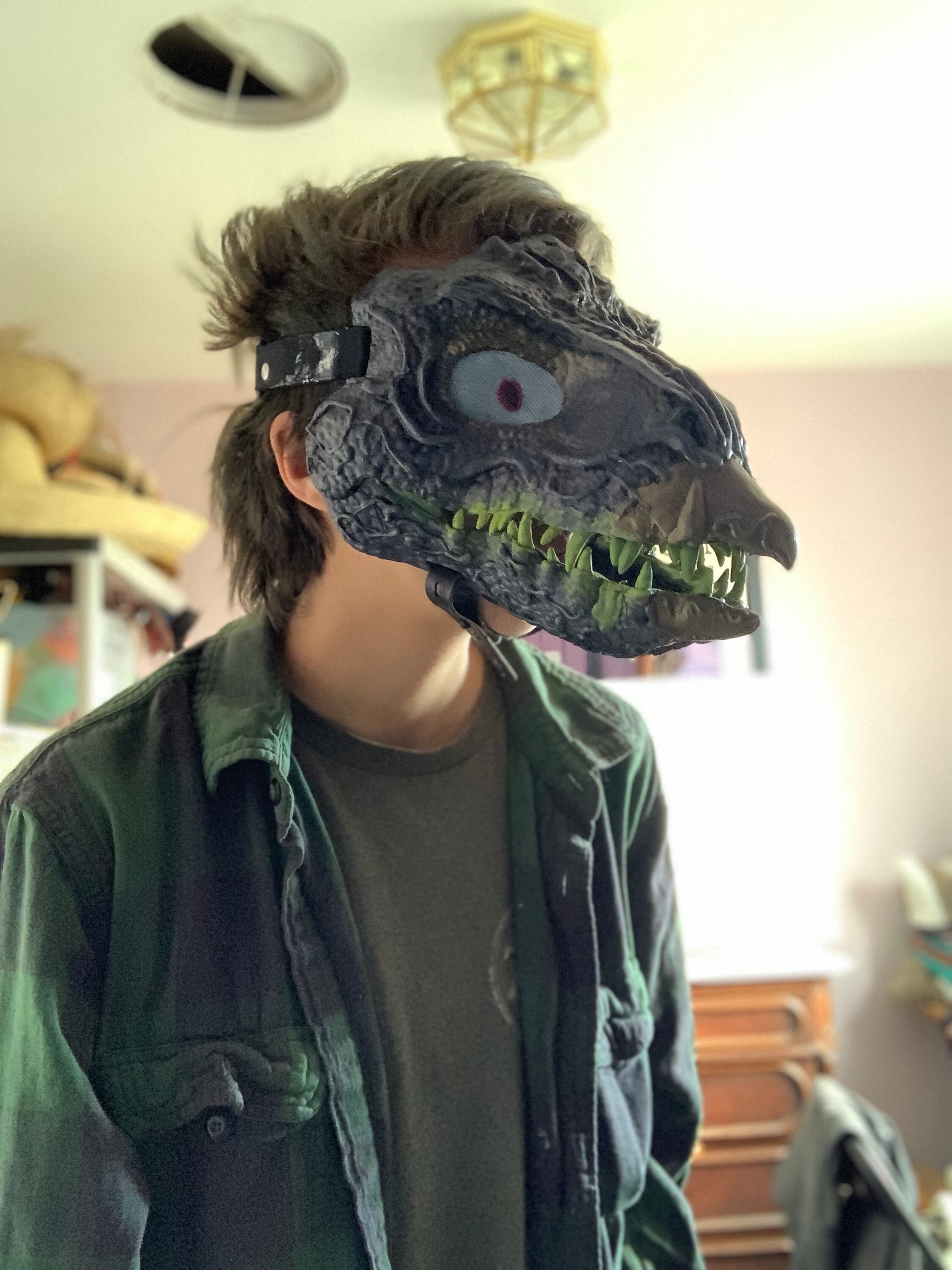 CUSTOM Raptor Mask READ DESCRIPTION Dino Mask Fursuit Head - Etsy