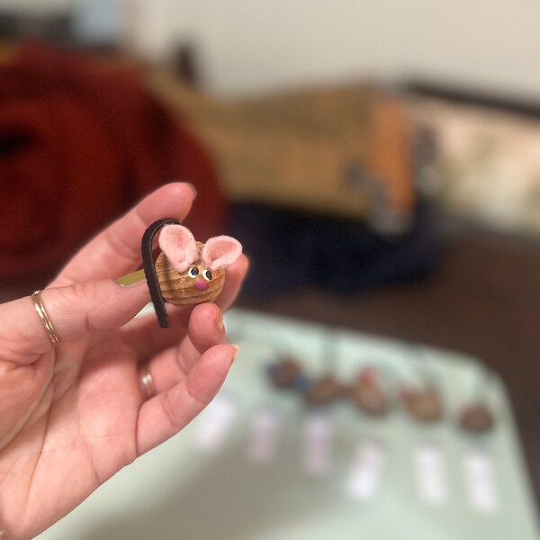 Wooden Mouse - Etsy UK