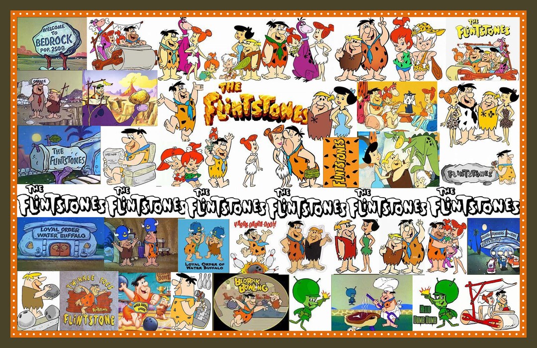 The Flintstones Print: 11x17 Digital Wall Decor (digital Download) - Etsy