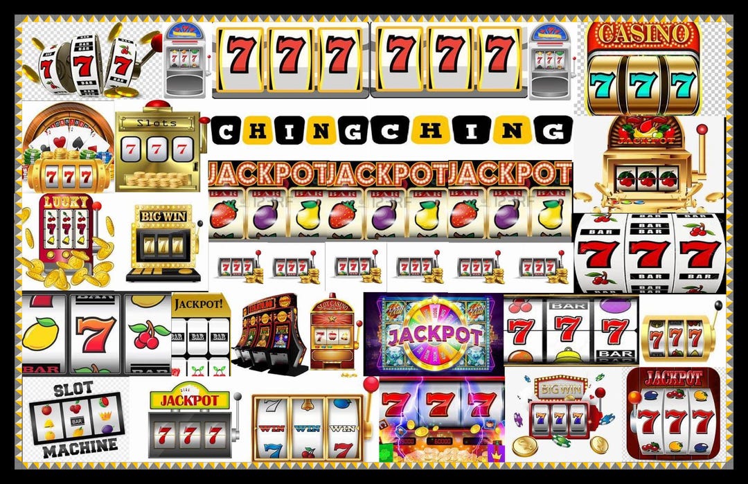 Jackpot Slot Machine Digital Print: Casino Wall Decor (11x17) - Etsy
