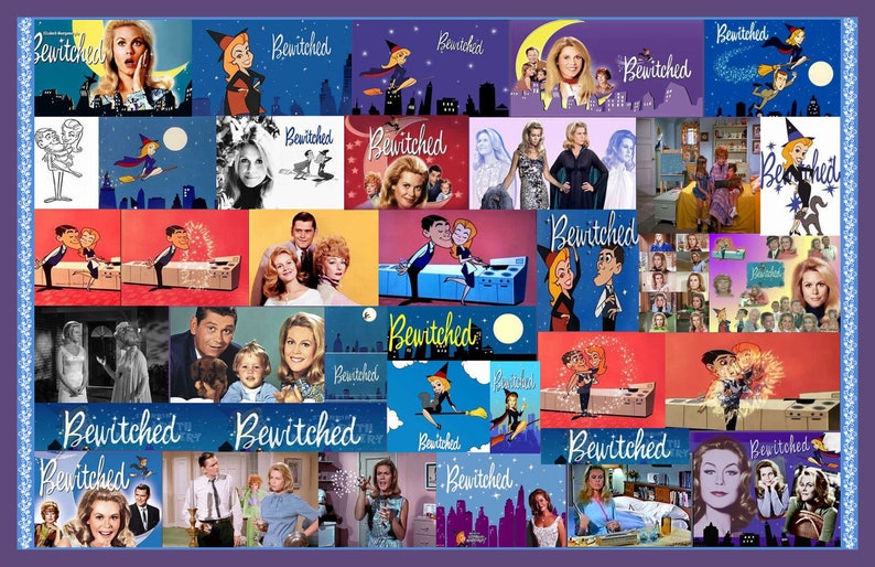Bewitched TV Show Print: 11x17 Digital Wall Art (digital Download) - Etsy