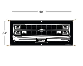1967-1968 C10 Truck – STRONG Quality Banner – Chevrolet Sign Silverado ...