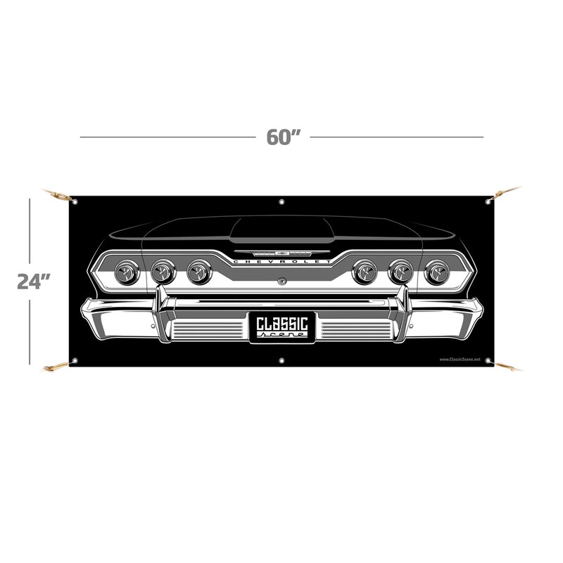 1963 Chevy Impala Wall Art - Etsy