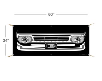 1967-1968 C10 Truck – STRONG Quality Banner – Chevrolet Sign Silverado ...
