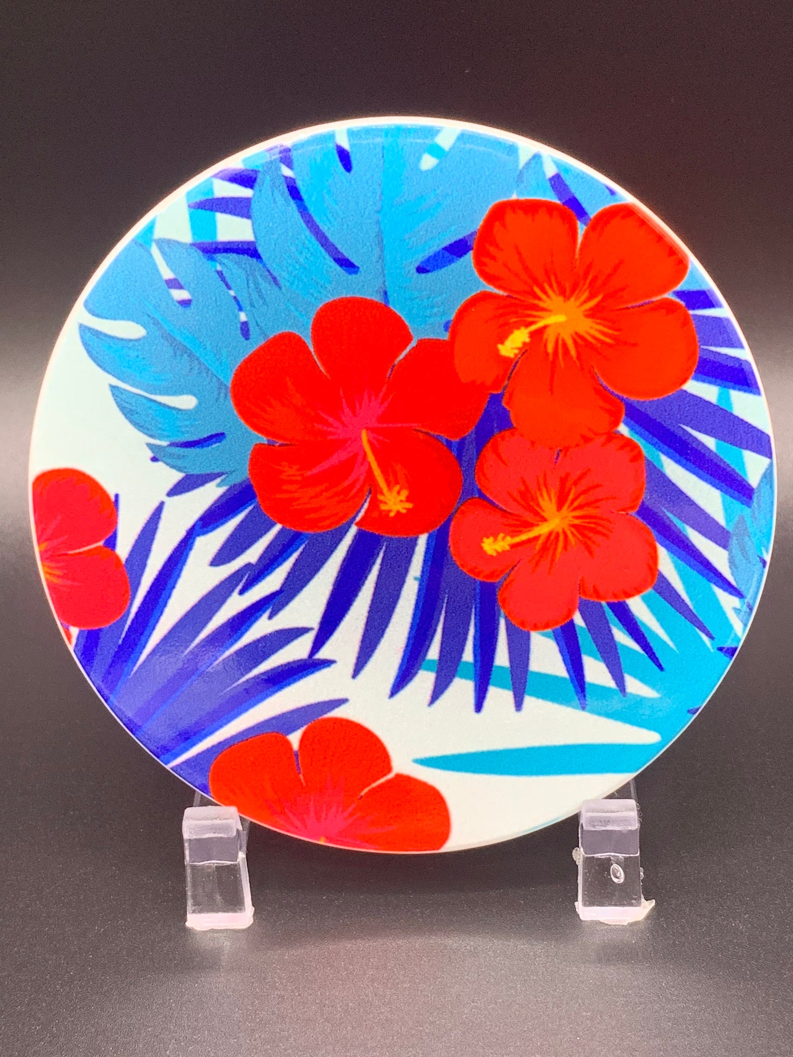 Tropical Coaster Set of 4 - Etsy