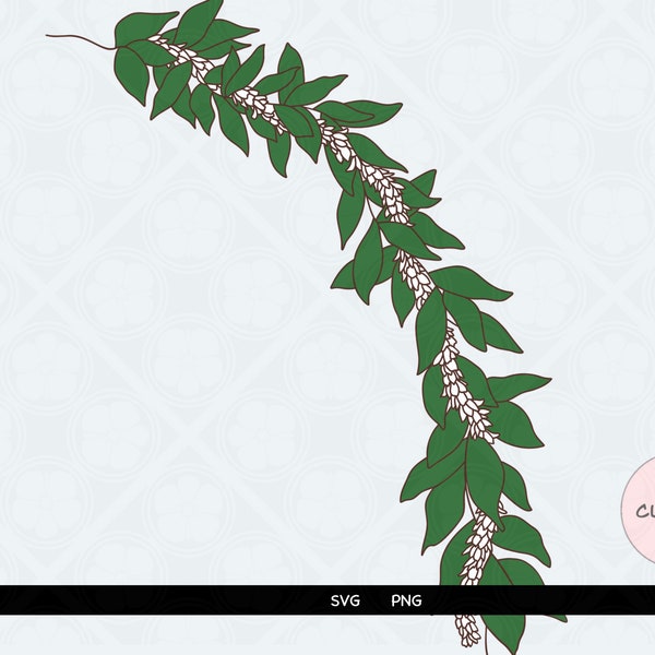Maile Lei Svg - Etsy