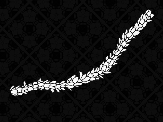 Pikake Single Strand Lei SVG Cut File PNG Clipart Instant - Etsy Australia