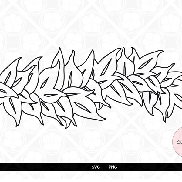 Maile Lei Clip Art Png - Etsy