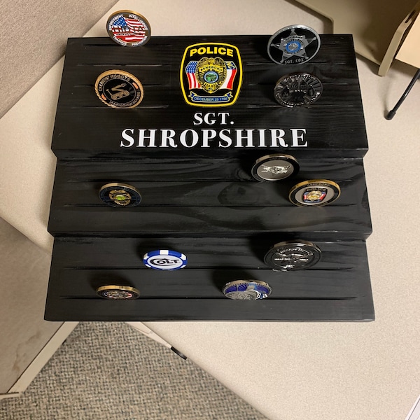 Challenge Coin Holder - Etsy