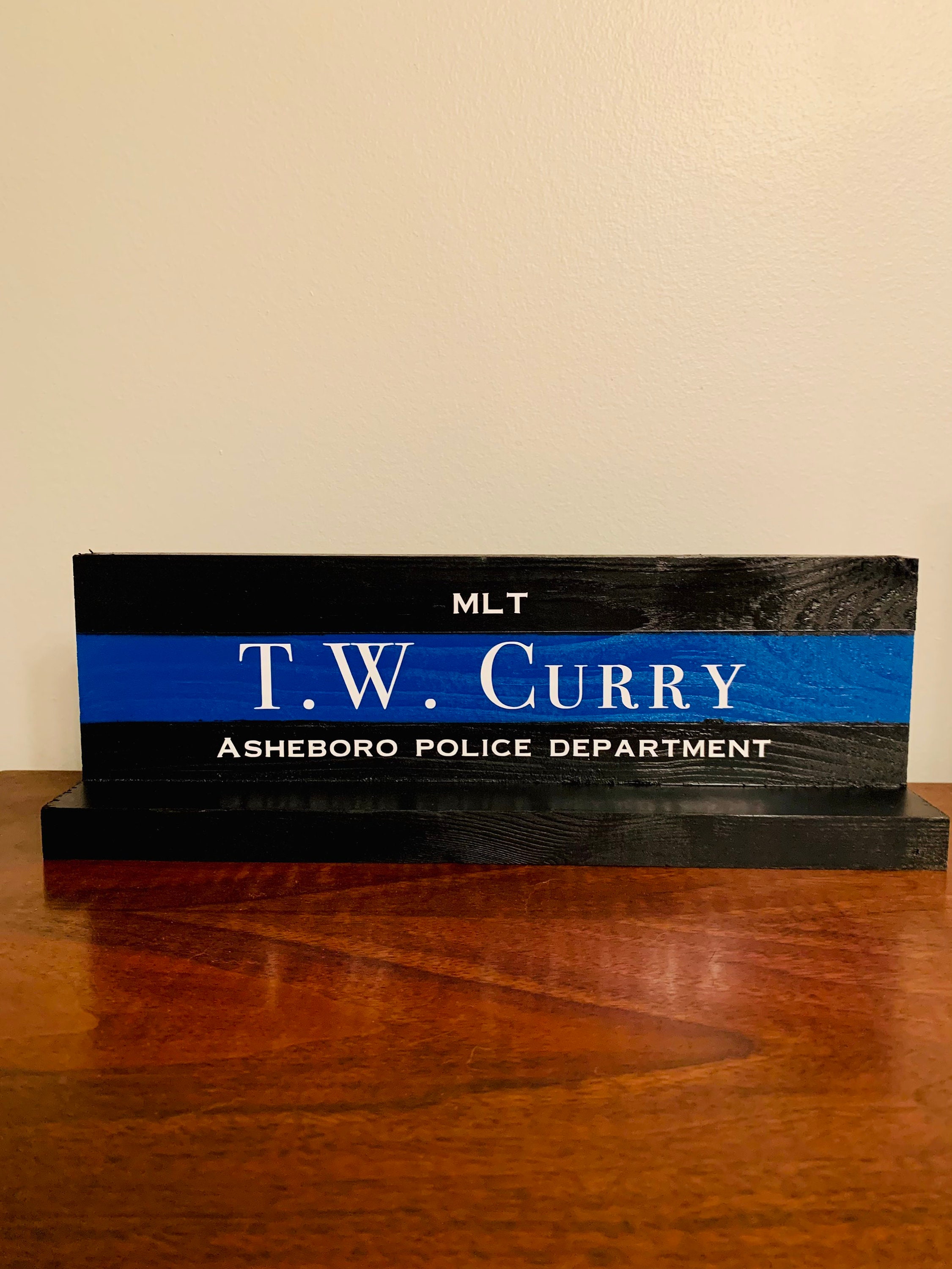Police Name Plate - Etsy