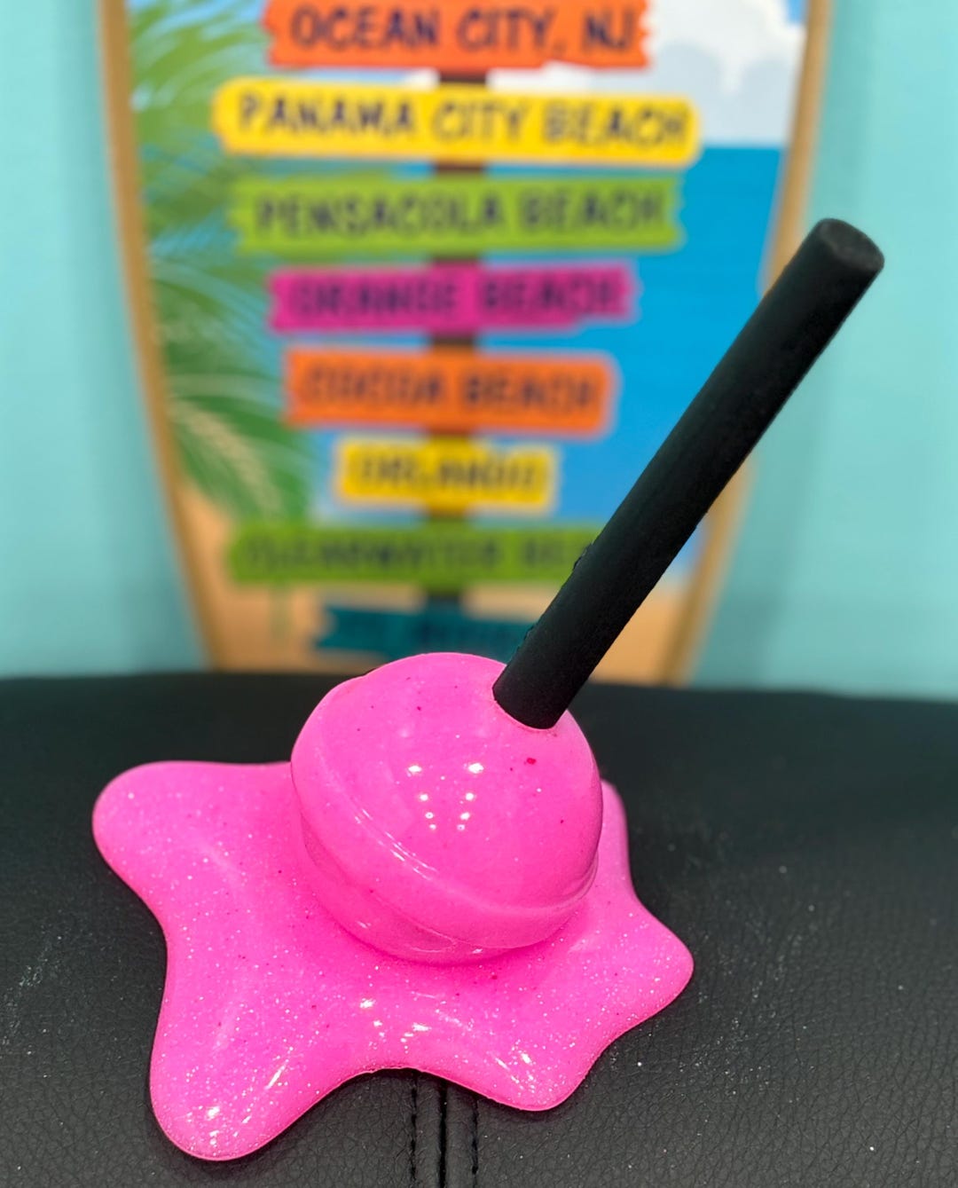 Popping Pink Bubblegum Pink Pop Art Melted Lollipop Pink Cotton Candy ...