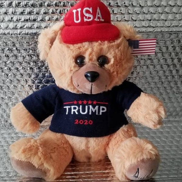 Trump Teddy Bear 2024 - Etsy Trump Teddy Bear 2024 - Etsy