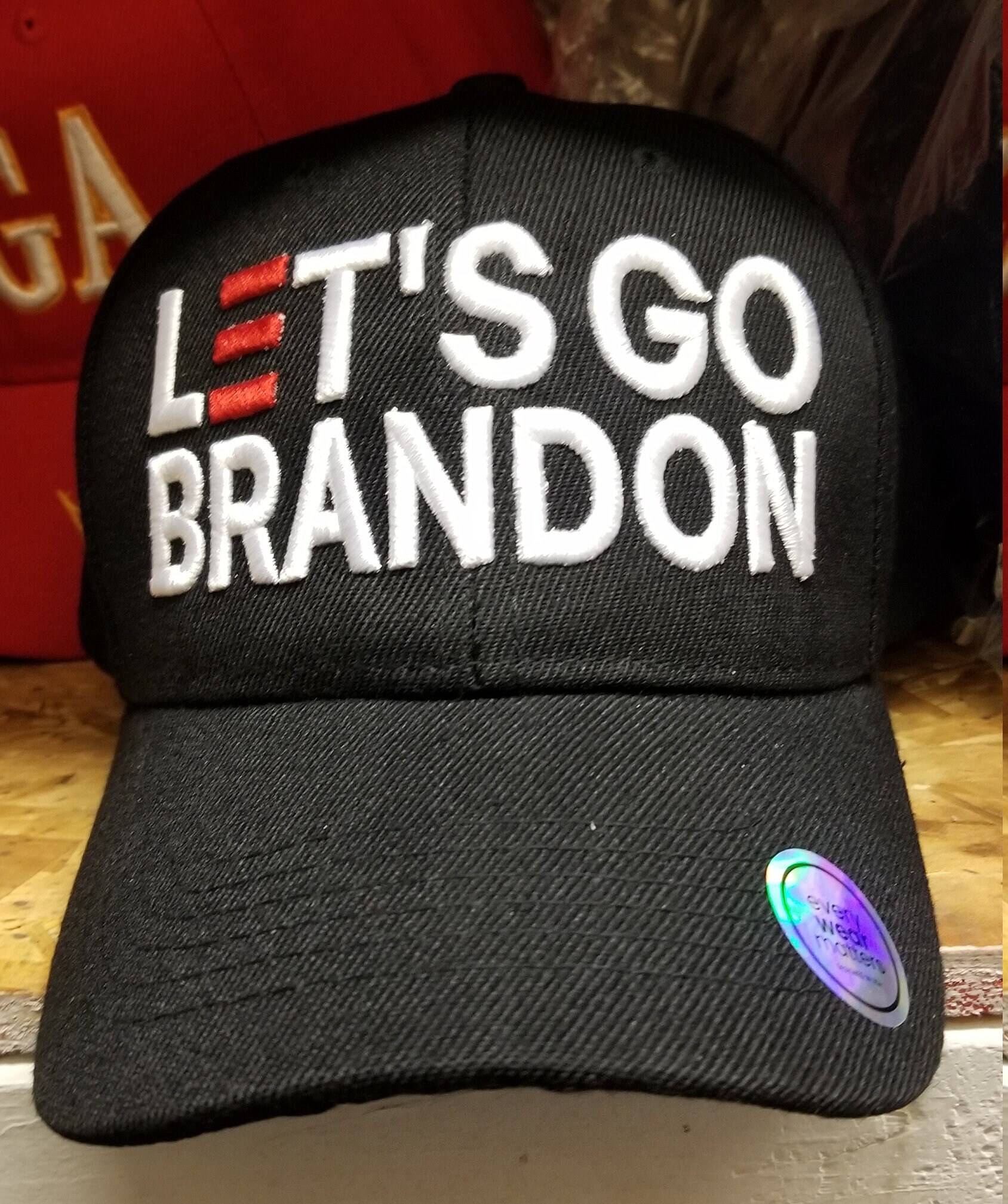 Let's Go Brandon Premium Embroidered Baseball Cap for Men - Etsy