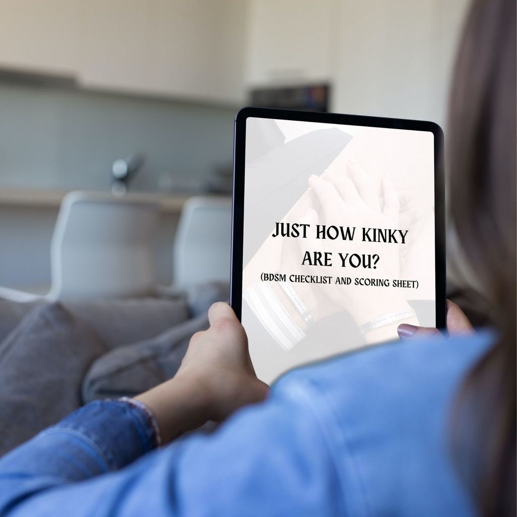 BDSM Quiz Checklist and Scoring Sheet: Find Out Just How Kinky You Are, Perfect for Couples ...
