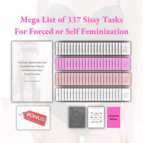 Adult Sissy Task Etsy