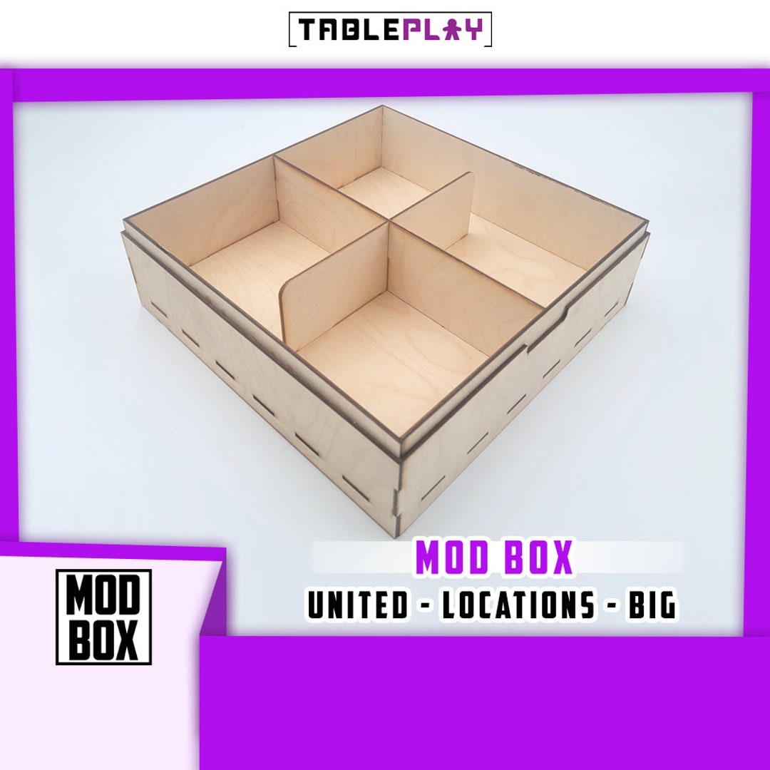 Modbox | Marvel United Locations - Big - Etsy
