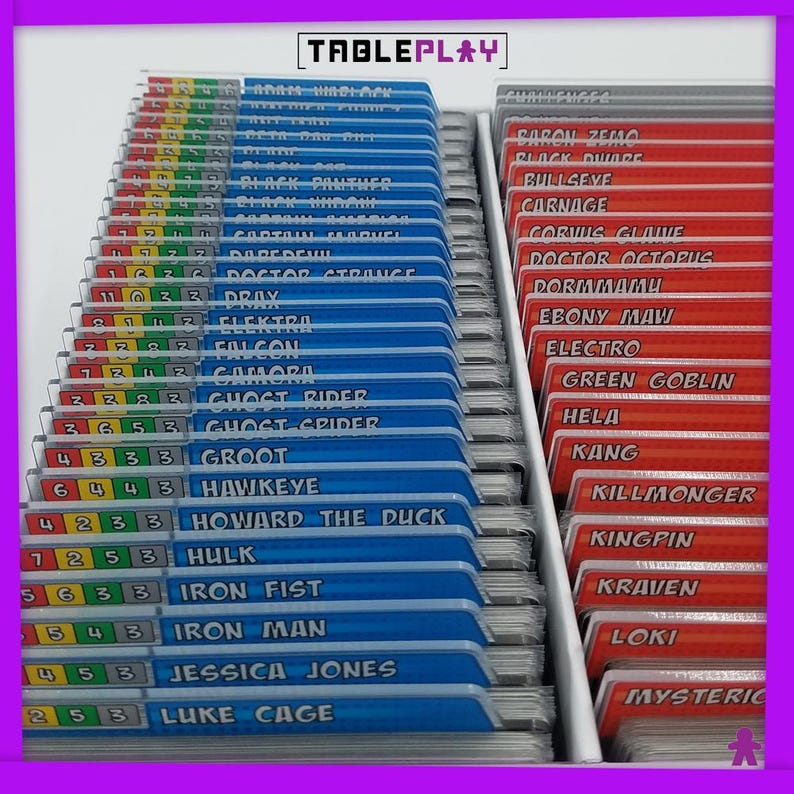 Marvel United | Individual Divider Sets - Etsy