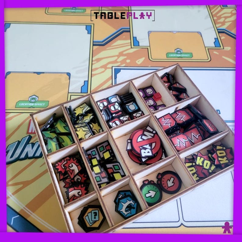 Modbox | Marvel United Tokens - Etsy