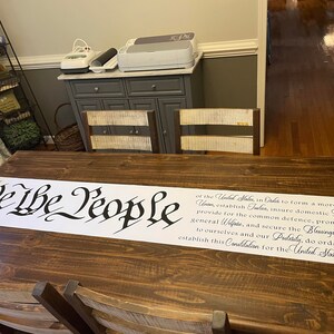 US Constitution Preamble Wall Decal | Etsy