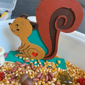 Fall - Autumn Sensory Bin/ Montessori Activity/ Number Learning/ 5 ...