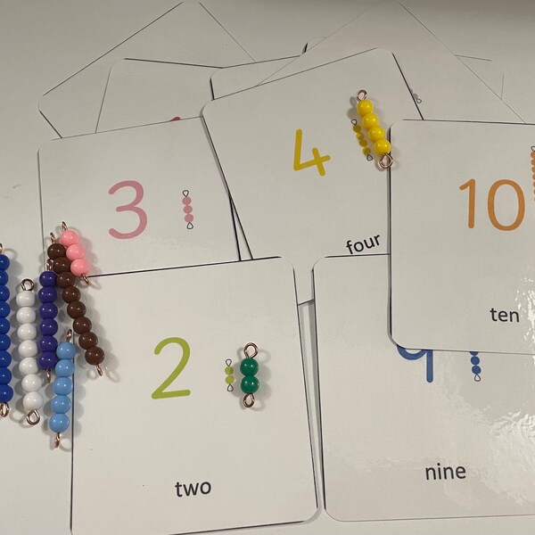 Montessori Bead Bars - Etsy