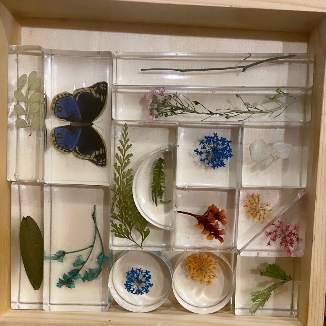 Nature Inspired Building Blocks/ Resin Blocks/ Open Ended - Etsy