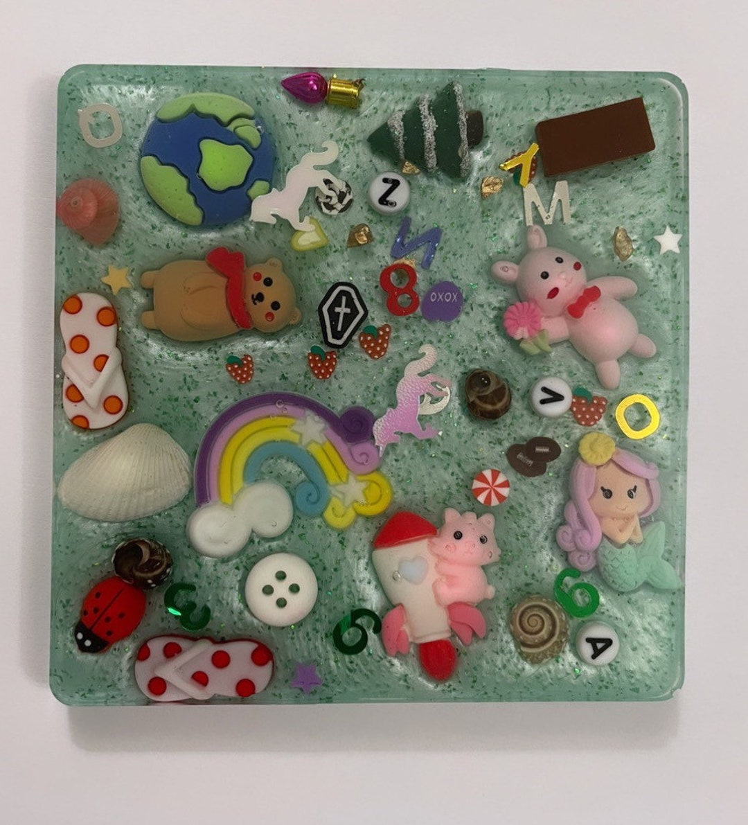 I Spy Game for Kids/ Resin Loose Parts/spring Easter Basket - Etsy