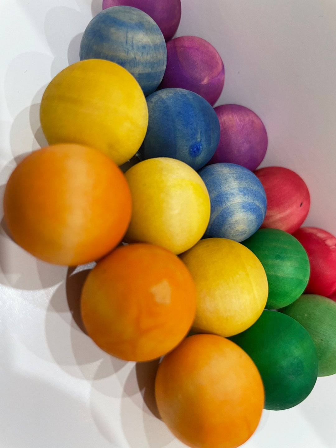 Wooden Loose Parts/ Mushroom/ Spindle/ Fine Motor Skills/ Rings/ Discs ...