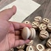 Alphabet Uppercase Wooden Play Dough Stamps/ Kindergarten Toys/ Gifts ...